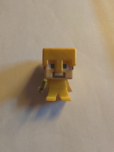 Minecraft Mini-Figures Series 1 Gold Armor Steve Figure | eBay