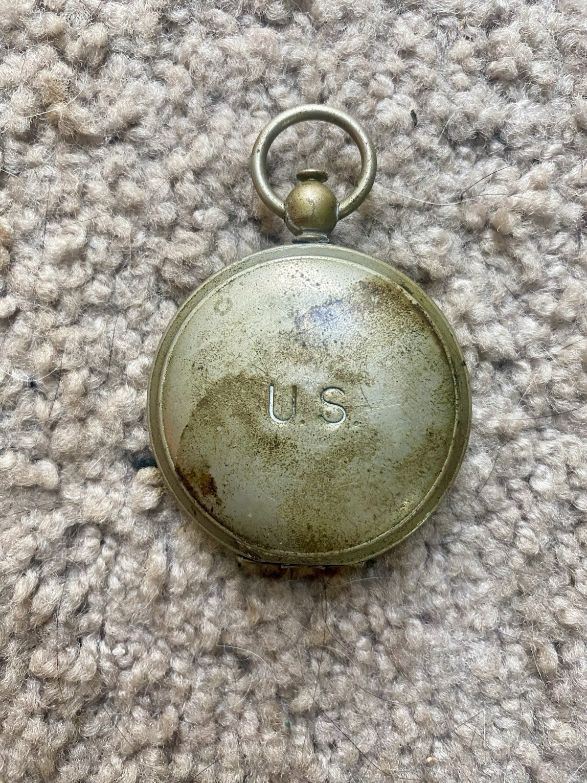 Orig. WW2 WITTNAUER US Army Military Pocket Compass - Works! | eBay