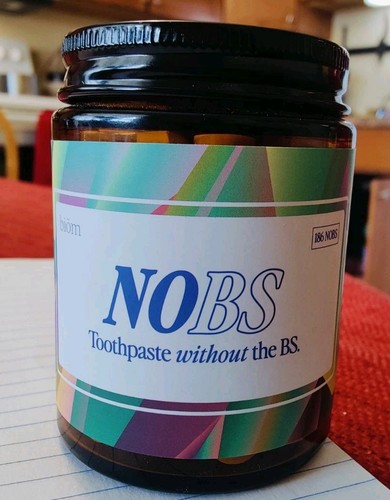 NOBS Toothpaste Tablets - Nano Hydroxyapatite, Flouride & Plastic Free ...