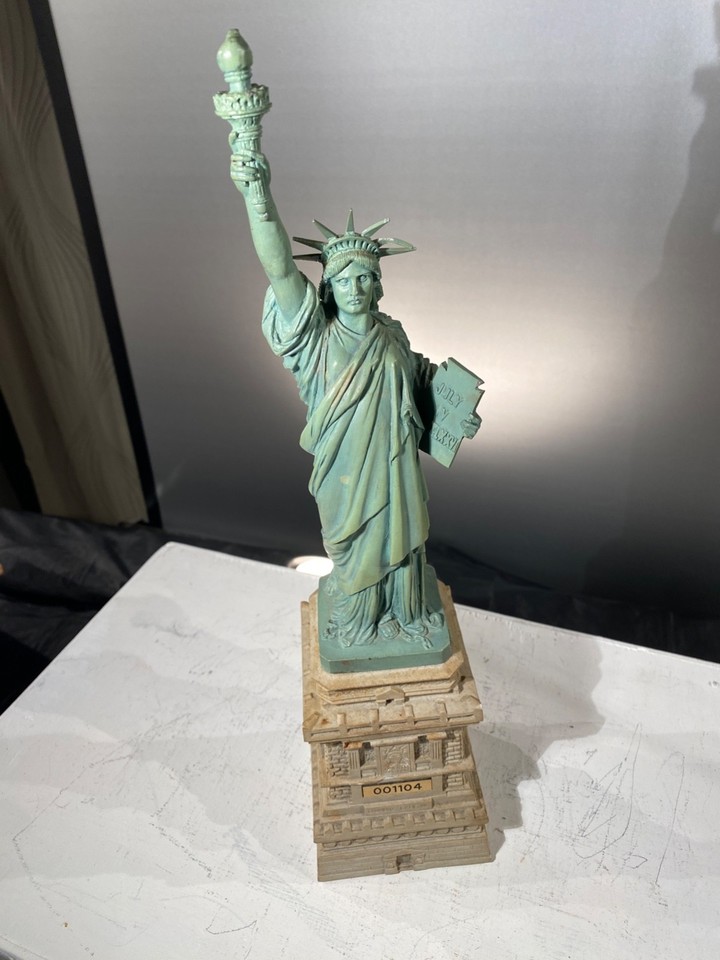 1984 VINTAGE 15” LADY STATUE OF LIBERTY Artist Wang Jida Ltd Edition New York | eBay