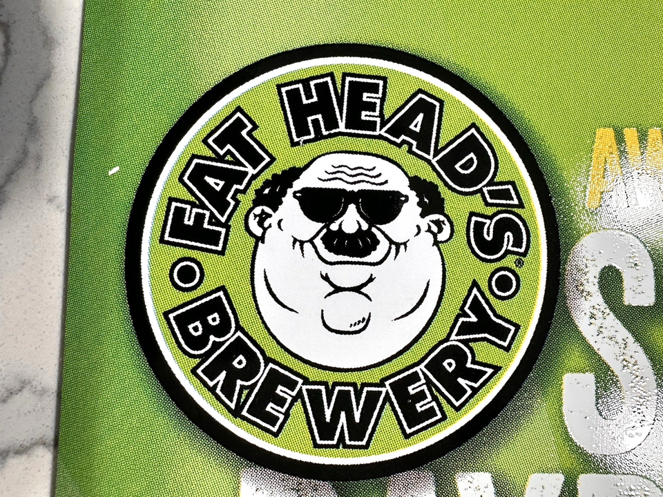 FAT HEAD Brewing PEACE BEER CAN Sign Metal Tin Tacker 16"X8" OHIO ...