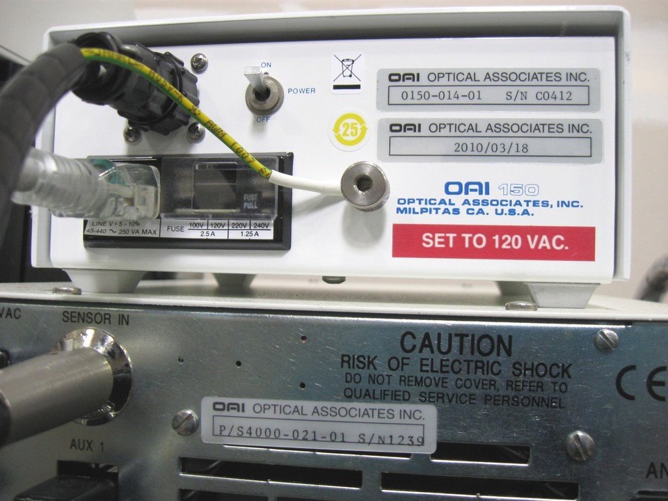 C200049 OAI Optical Associates 350W NUV UV Exposure System w/Power ...