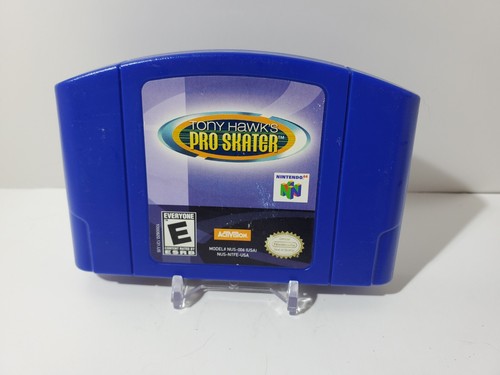 Tony Hawk's Pro Skater For Nintendo N64 Blue Cartridge Only | eBay