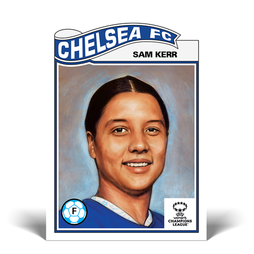 Topps UCL Living Set - Card 561 - Sam Kerr - Chelsea FC | eBay.de