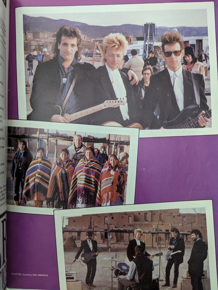 Faces Rocks Magazine August 1986 Metallica, Van Halen, Priest, Twisted ...