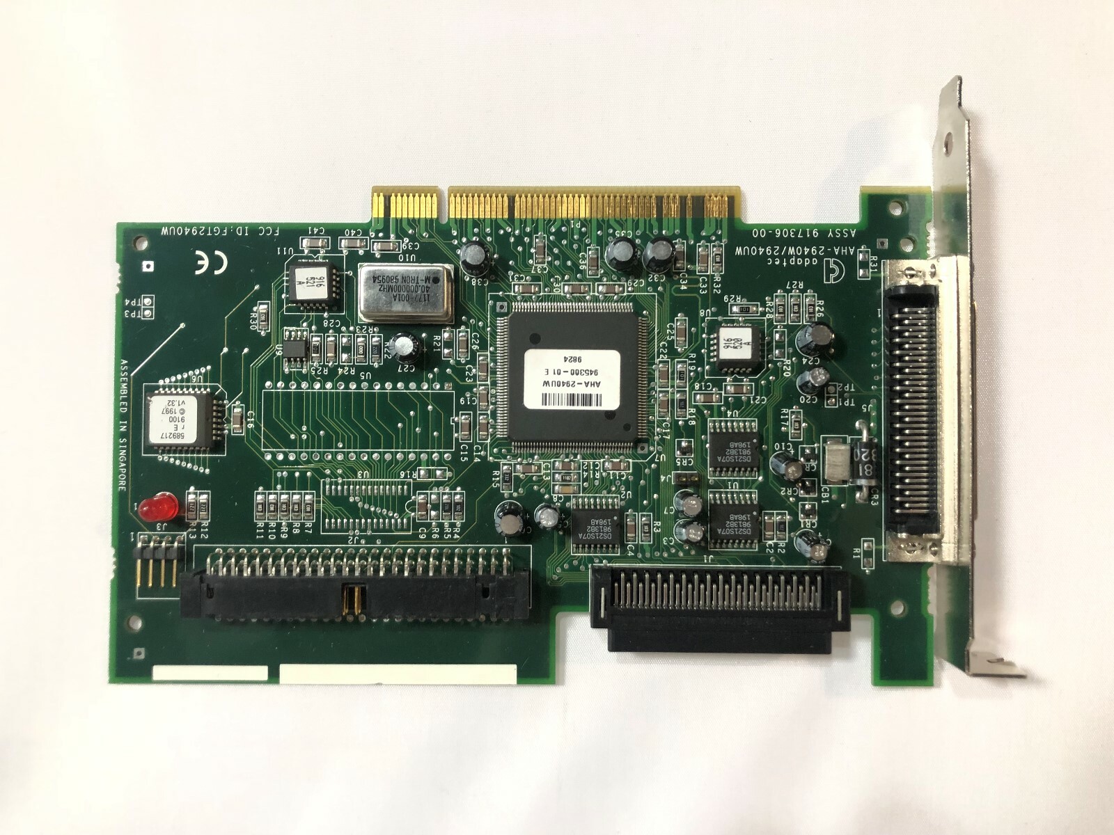 00-917306-00 ADAPTEC SCSI PCI CONTROLLER CARD | eBay