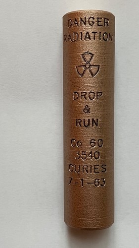 Cobalt 60 Fuel Cell Drop & Run prop 3d printed replica nuclear USA Cold ...