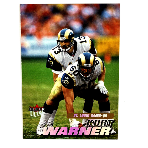 Kurt Warner 2001 Fleer Ultra Card #2 NFL St. Louis Rams | eBay