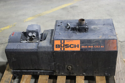 Busch Mink MM 1252 AV Dry Claw Vacuum Pump 2" Inlet 9.1 HP Robust | eBay