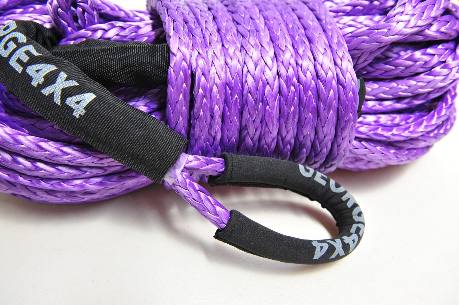Winch Extension Tow Rope 11mm*10m Purple BS 11000kg Recovery 4x4 ...