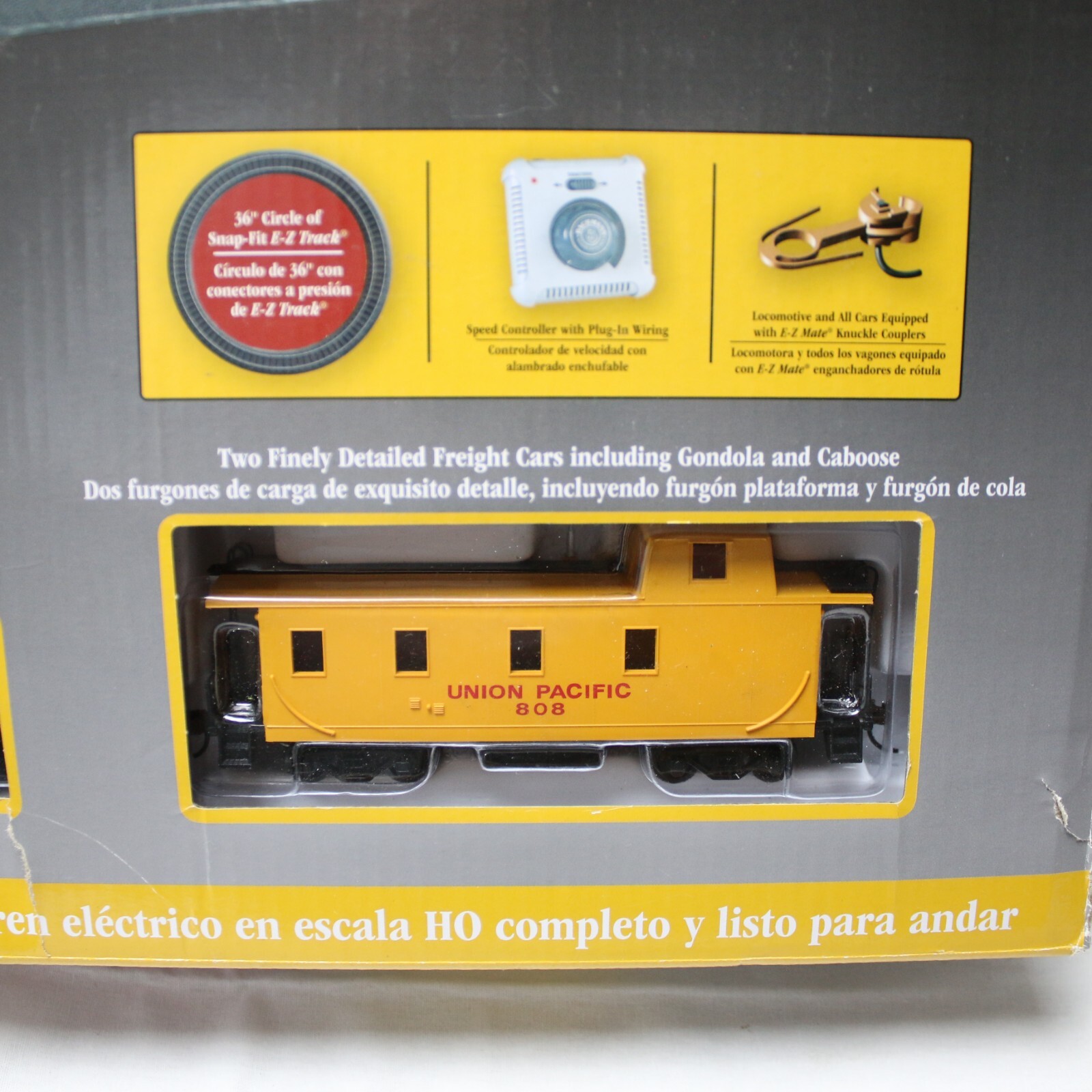 Bachmann 00761 Yard Master Electric E-Z Track Ready to Run Train Set HO ...