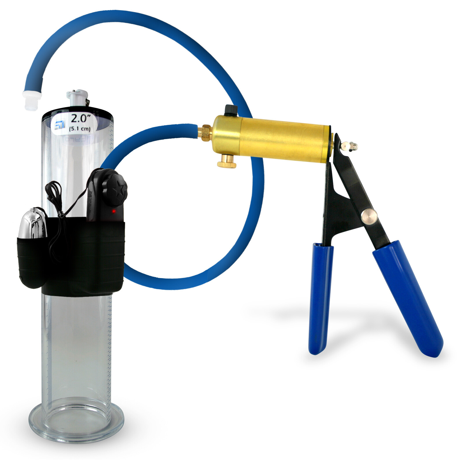 LeLuv ULTIMA Premium Vibrating Penis Pump | Wide Flange Untapered ...