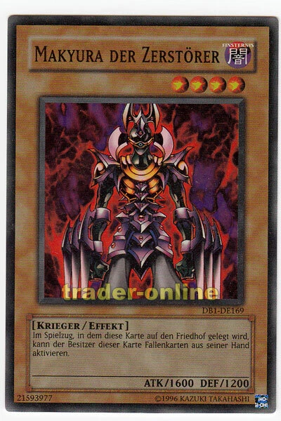 Yugioh Makyura The Destructor