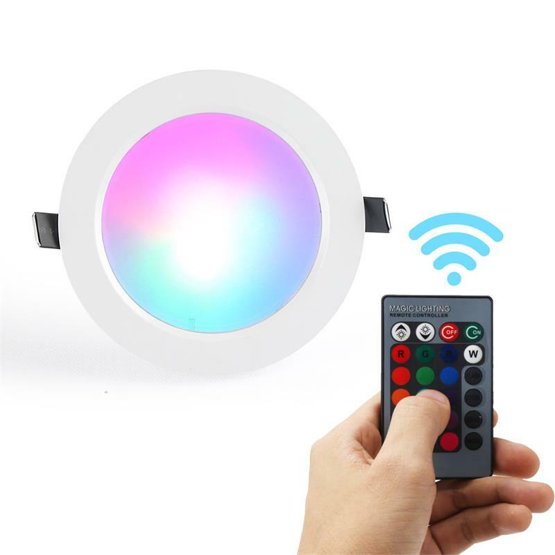 Home Decoration Round Double Color LED Panel Light 6W 9W 16W RGBW 85 ...