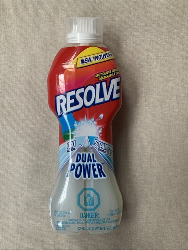 Resolve Spot Carpet Cleaner Dual Power Oxi Stain 22oz Laundry Pre ...