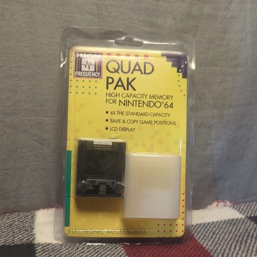 Rare High Capacity High Frequency 4x Quad Pak Memory Pack For Nintendo ...