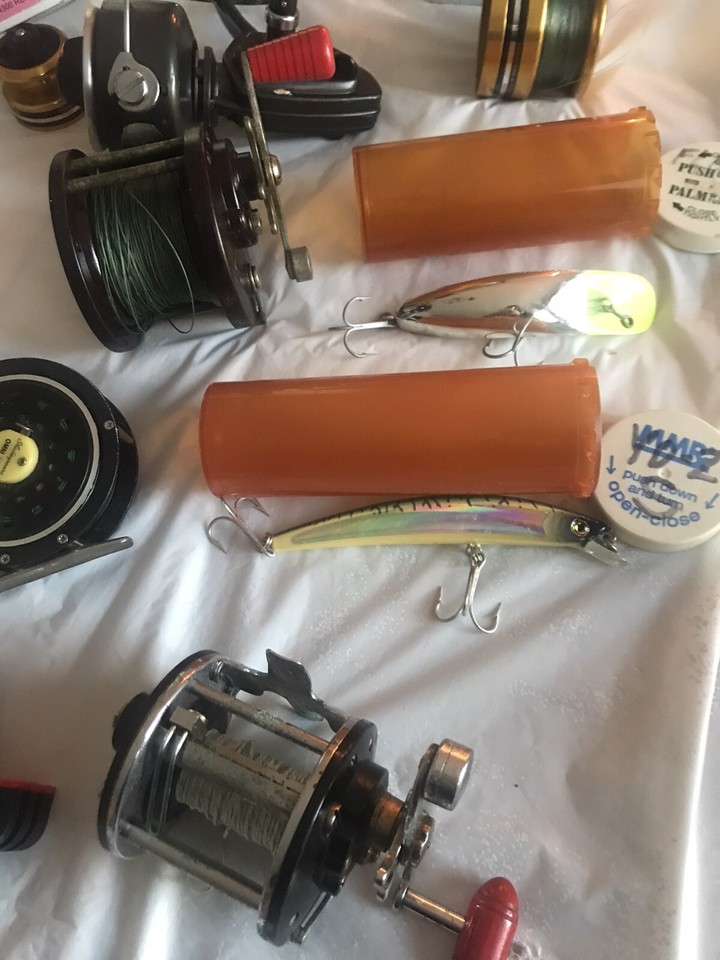 “FISHING LOT” Reels,Lures,Hooks,Cutter,Shad Tails…BEAUTIFUL LOT!! Some ...