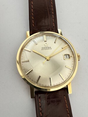 Omega Automatik Uhr , 14 K Gold Kal.: 562 Ref.: 162009, Original ...