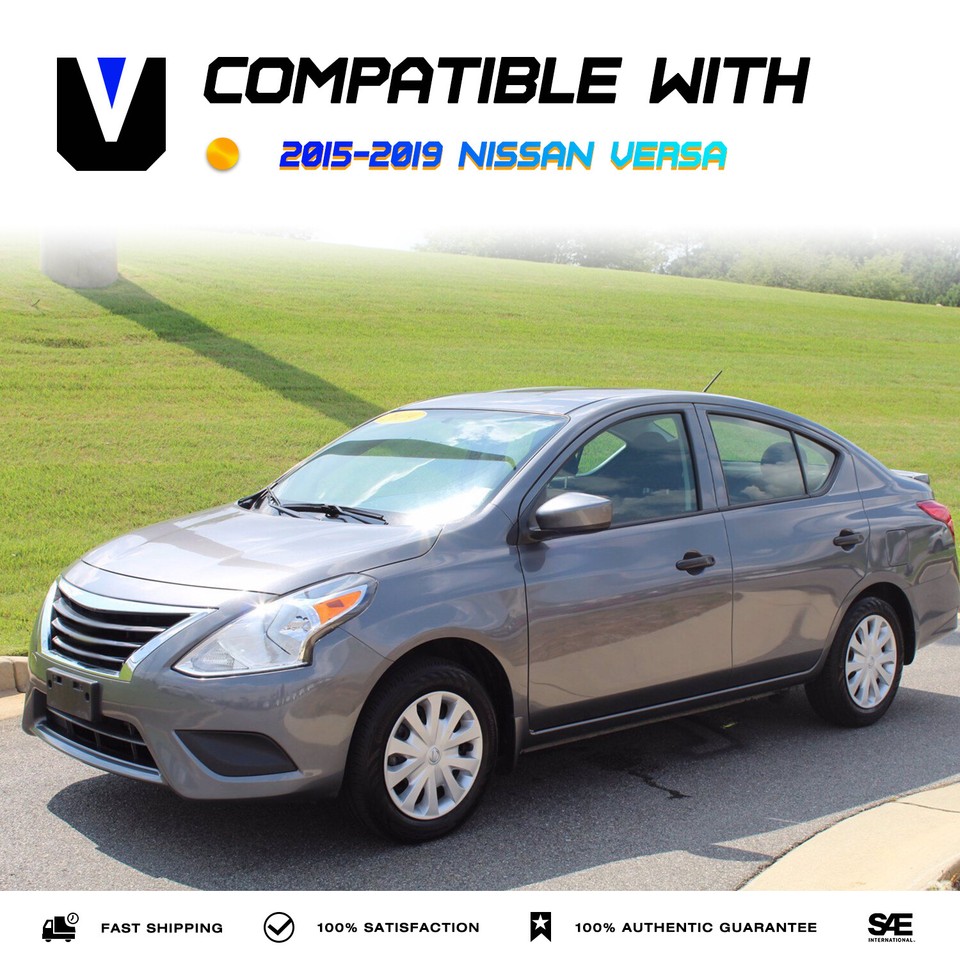2015-2019 Nissan Versa 4DR Left Driver Headlight Assembly Halogen ...