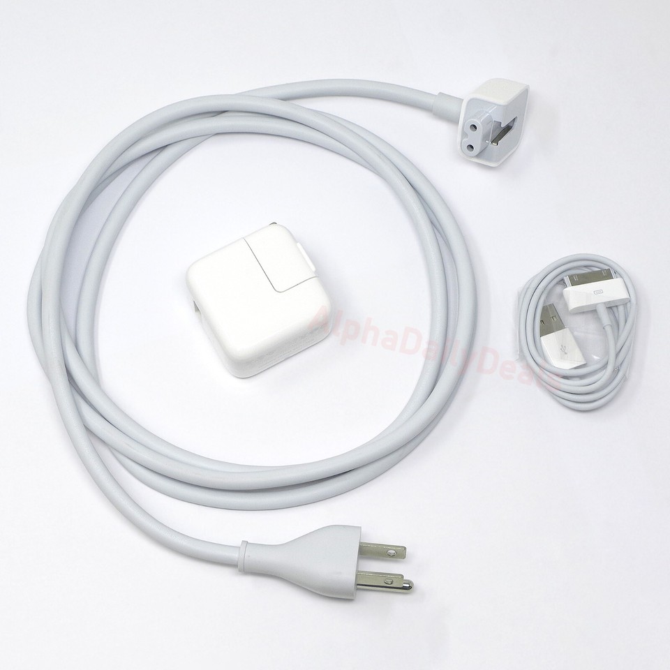 Genuine OEM Apple iPad 10W USB Power Adapter 30 Pin Charger | eBay