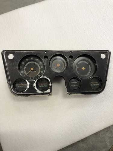 1967-1972 Chevrolet GMC C10 C20 C30 GM Truck Tach Dash Cluster ...