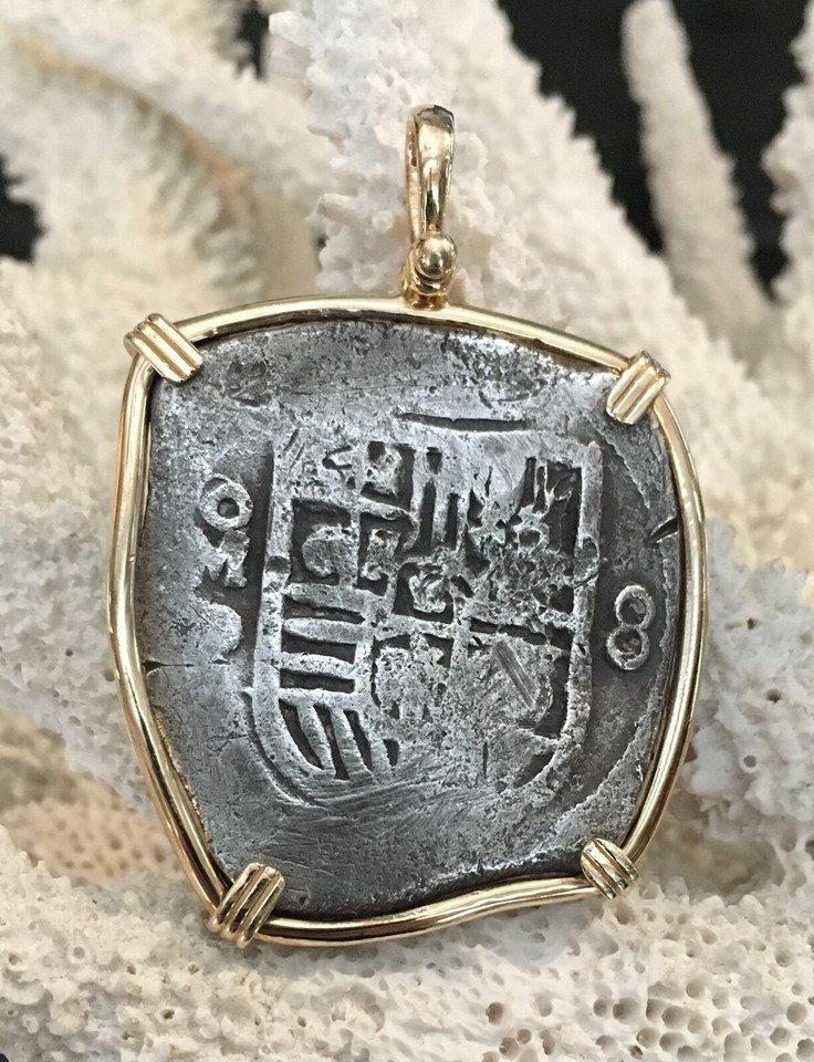 Concepcion Shipwreck Treasure Pirate Coin Authentic Piece of Eight 8R ...