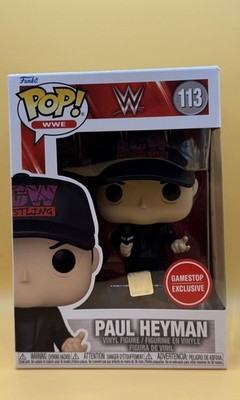 Funko Pop! Vinyl: WWE - Paul Heyman - GameStop (Exclusive) #113 ...