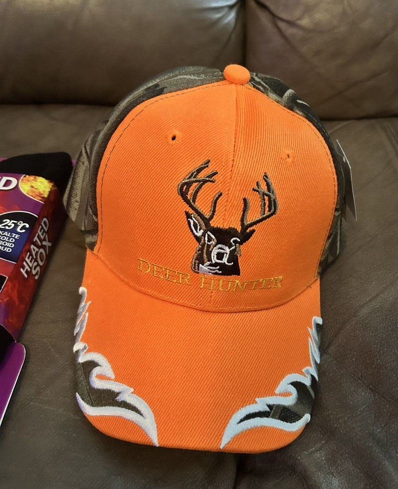 Lot NWT Mens Camo Hunting Gloves + Trucker Hunter Cap + Thick Boot ...