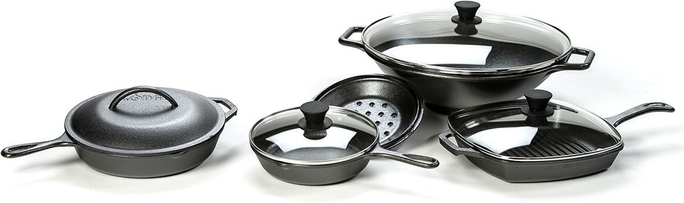 Lodge Tempered Glass Cover Lid for Skillet and Wok Cookware Dutch Ovens ...