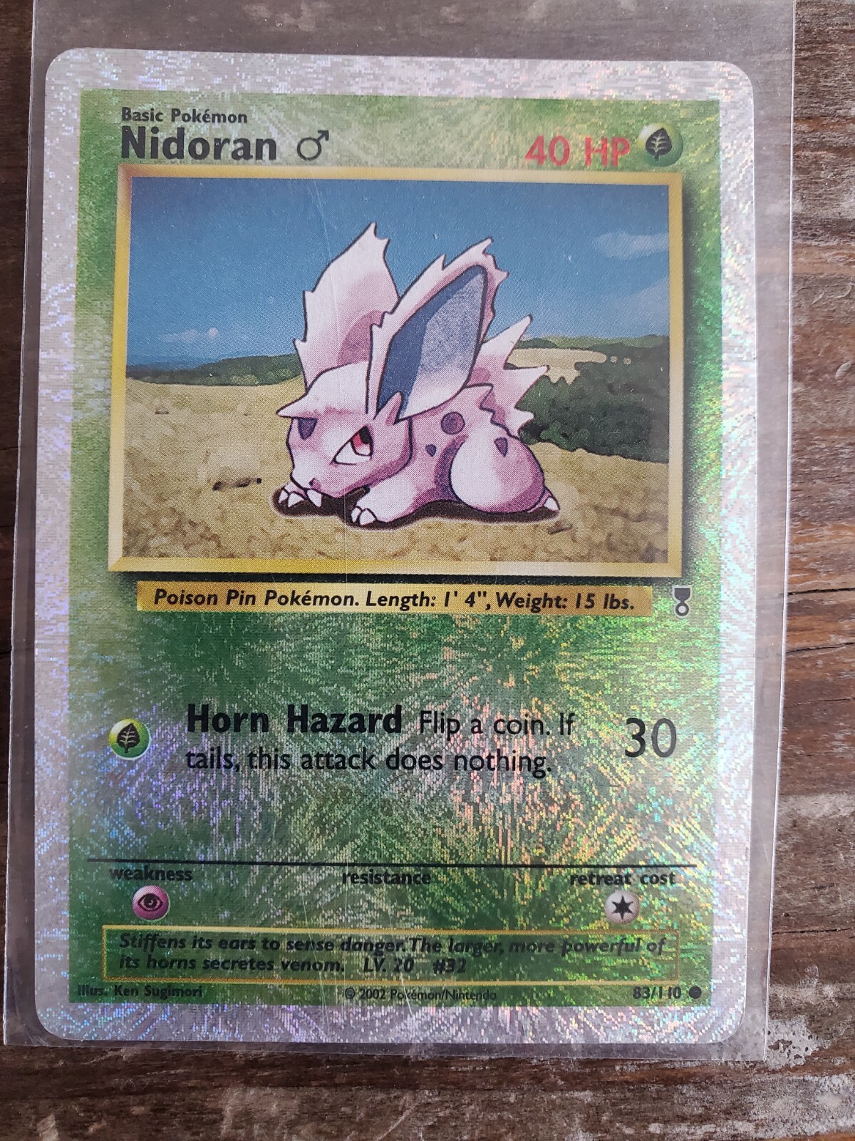2002 Nidoran Foil Art Pokémon Card | eBay