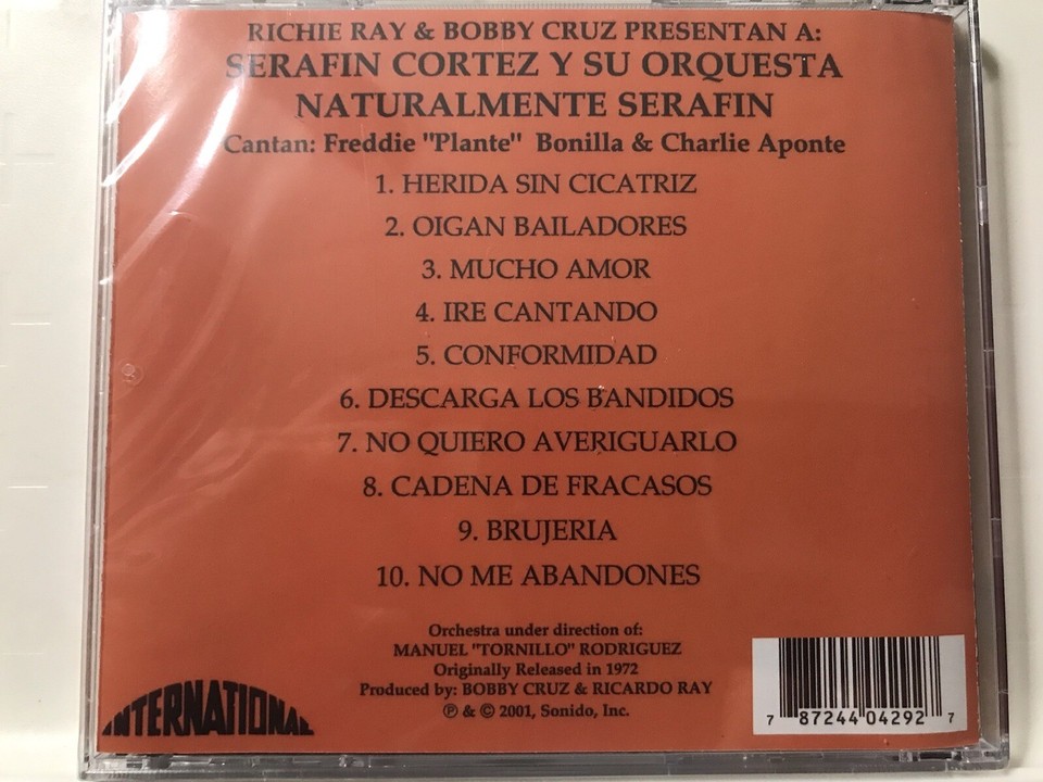 Rare CD Salsa Fania Serafin Cortes Freddie Bonilla Charlie Aponte Oigan ...