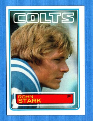 1983 Topps #216 Rohn Stark EXMT+ Colts | eBay