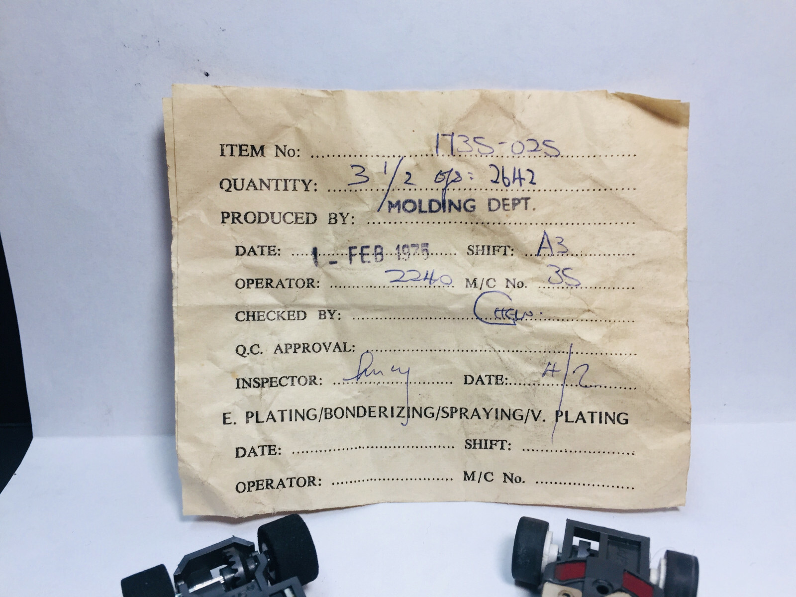 AFX / AURORA / G+ (3) Pin type plastic Guide Pins for Model Motoring HO ...