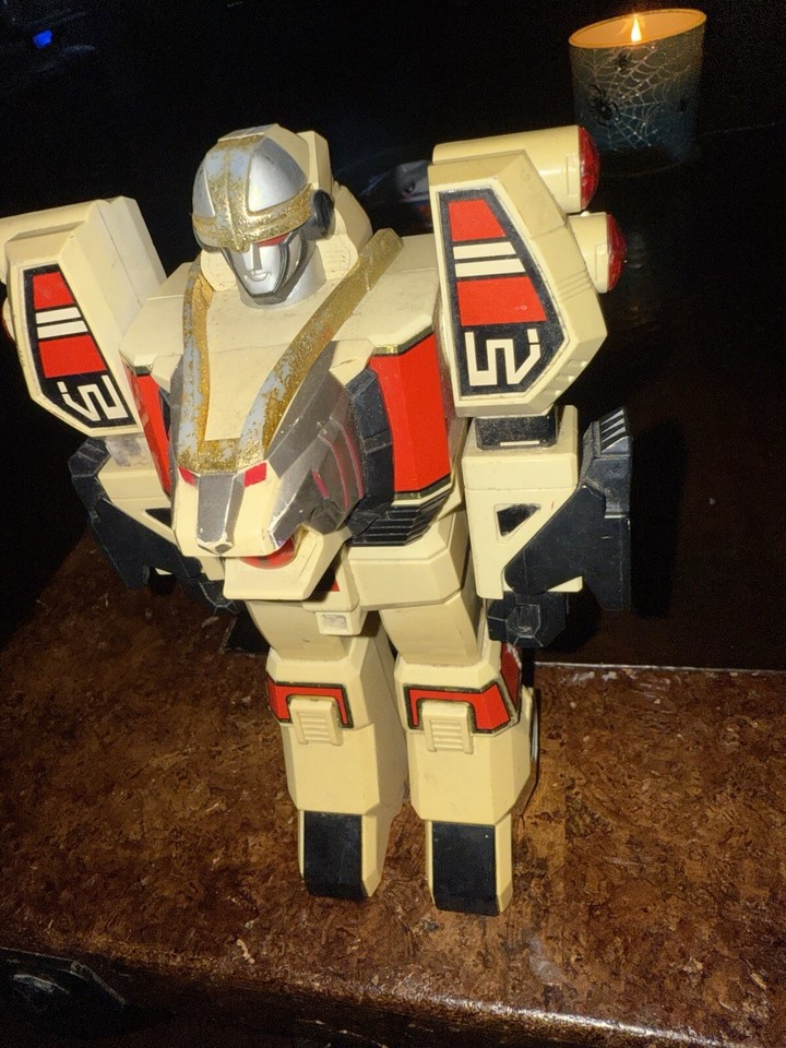 1994 Bandai Mighty Morphin Power Rangers White Tigerzord 8" Rare ...