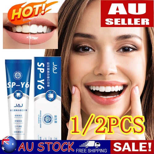 1/2pcs Probiotics Toothpaste, SP-Y6 Beneficial Bacteria Whitening Mouth ...