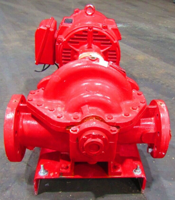 😃 PENTAIR AURORA 5" x 4" SPLIT CASE FIRE PUMP 230/460V 60 HP 750 GPM 4-481-11D | eBay