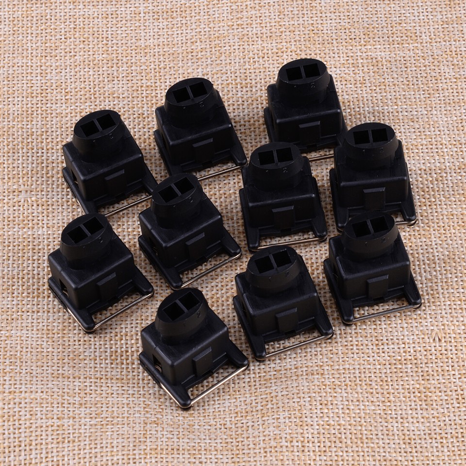 10kit EV1 Fuel Injector Connectors Seal Boot fit for Many Universal ...