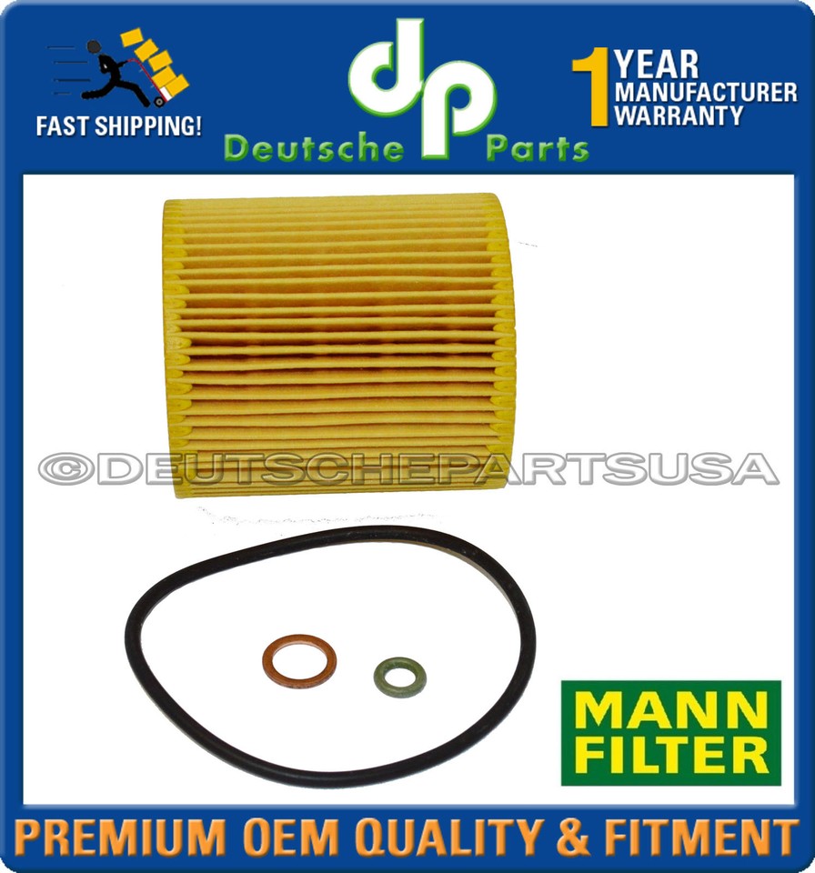 BMW E60 E61 E84 E85 E90 E91 E92 E93 128i 135i 525i X5 Oil Filter Kit ...
