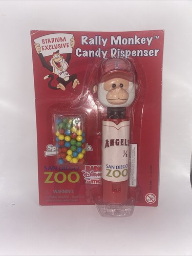 Anaheim Angels Rally Monkey Candy Dispenser Stadium Exclusive - Rare | eBay
