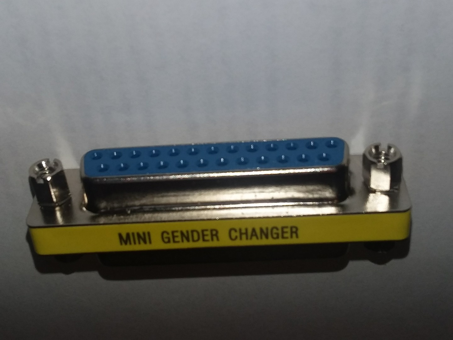 DB25 Female / Female mini gender changer DB25 F/F gender changer ...