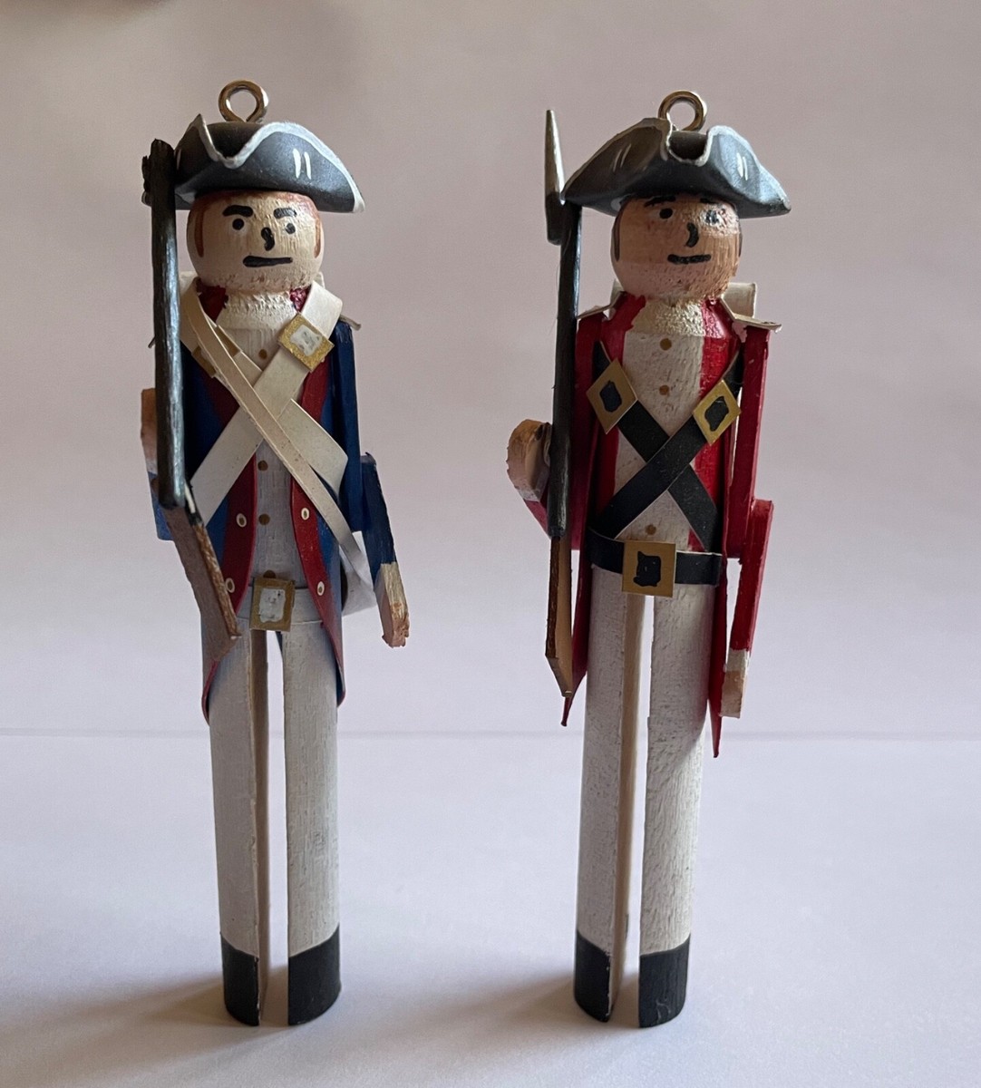 Clothespin Soldier Christmas Decoration Random Charm · The Toy