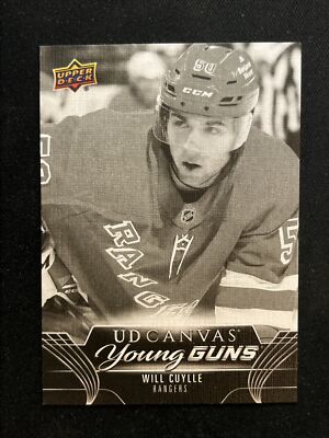 23-24 UD Series 1 Black And White SP Young Canvas C93 Will Cuylle | eBay
