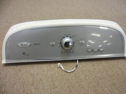 whirlpool Cabrio dryer interface control board back panel w10269608 ...