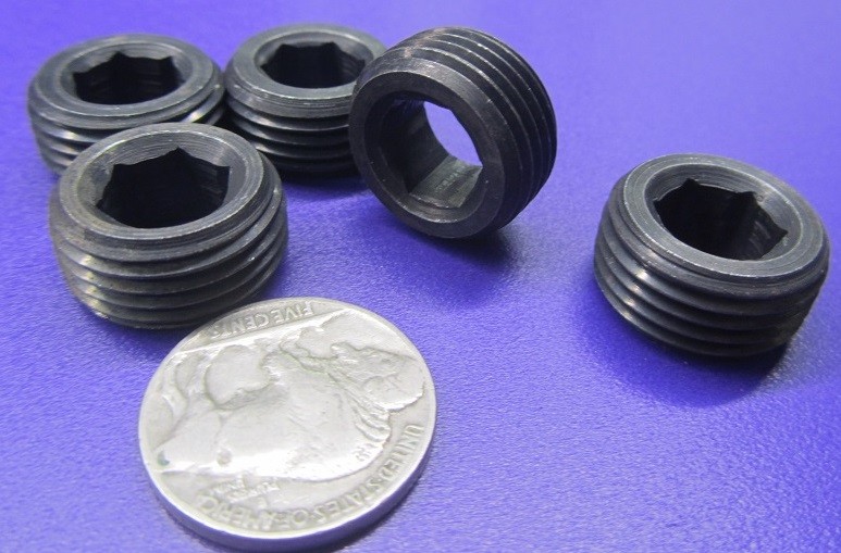 Black Oxide Hollow Jam Set Screws, 1"-8 x 1/2" Height, 5 Pieces | eBay