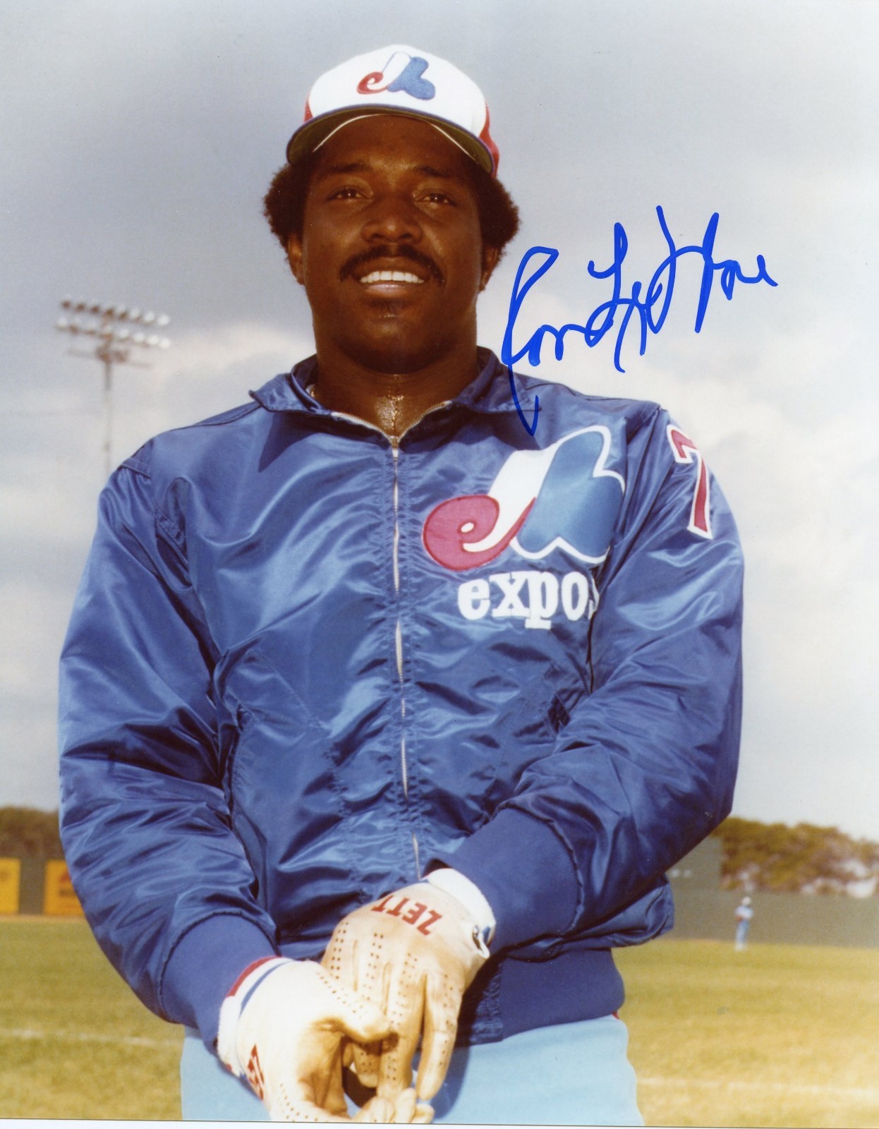 RON LEFLORE MONTREAL EXPOS SIGNED 8x10 PHOTO w/ COA | eBay