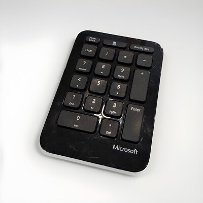 Microsoft 1558 Sculpt Ergonomic Number Key Pad Bluetooth – Tested ...