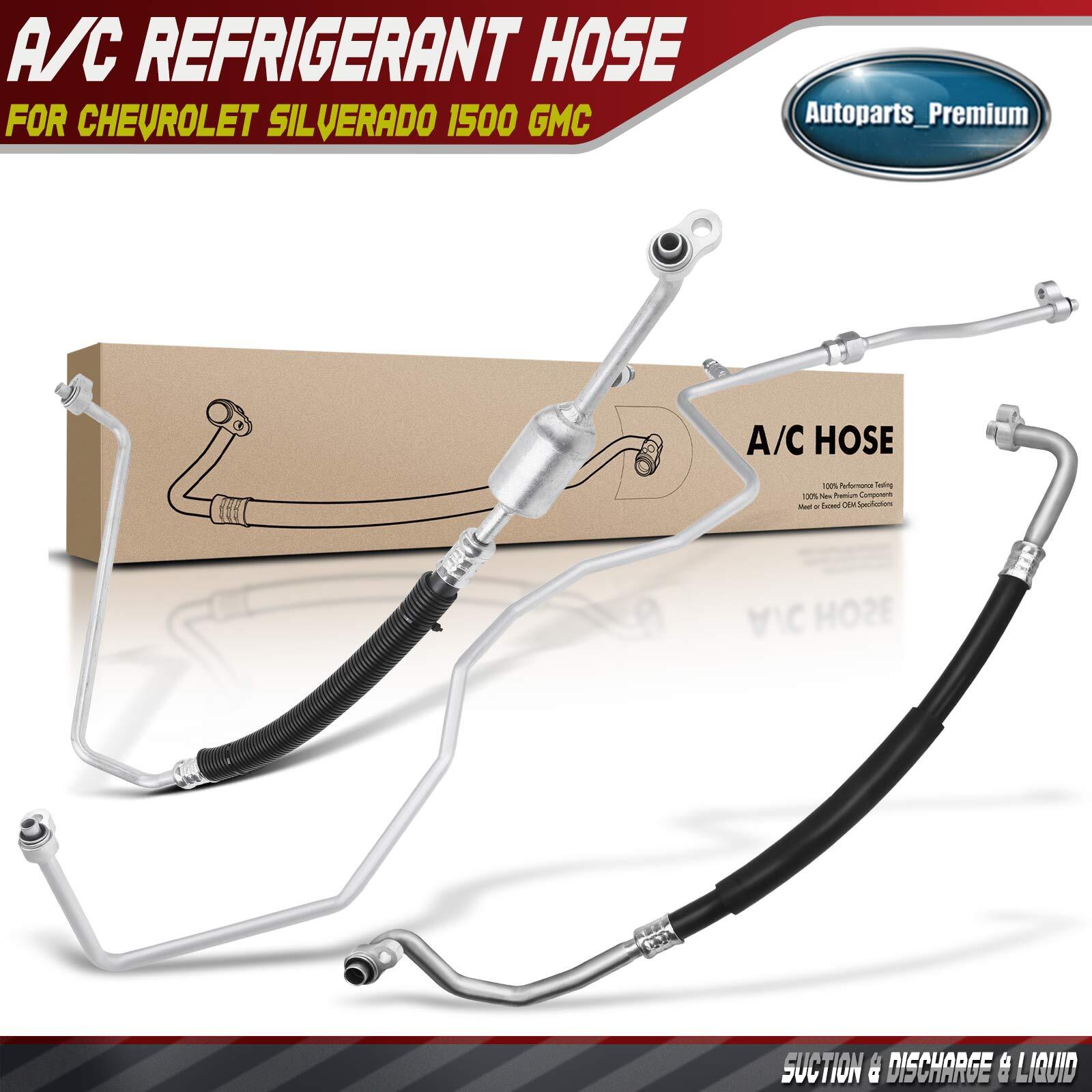 3x Suction & Discharge & Liquid Line for Chevrolet Silverado 1500 2008 ...
