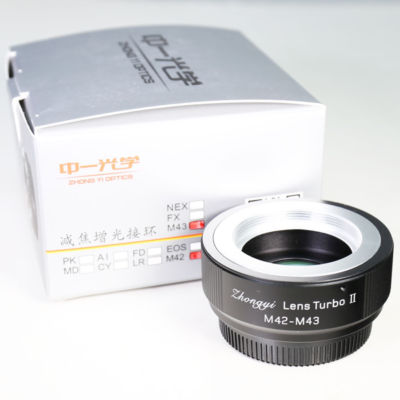 Zhongyi Lens Turbo II Focal Reducer Booster Adapter M42 to Micro 4/3 ...