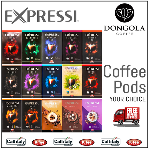 1-14 BOX | ALDI K-FEE EXPRESSI Capsule Pods Automatic Espresso Coffee ...