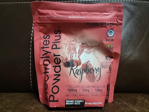 Electrolytes Powder plus (50 Servings) Raspberry Electrolyte Powder ...